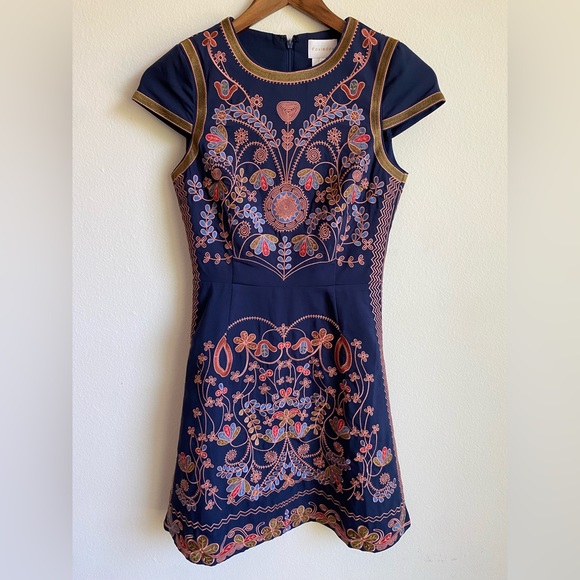 foxiedox | Dresses | Foxiedox Hadiya Embroidered Dress | Poshmark